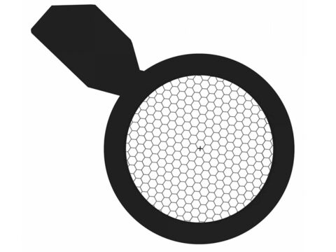 Hexagonal grids with handles. 180mesh Gold - Labtech