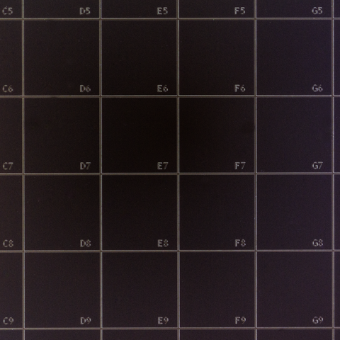 Silicon SEM finder grid substrate - Labtech