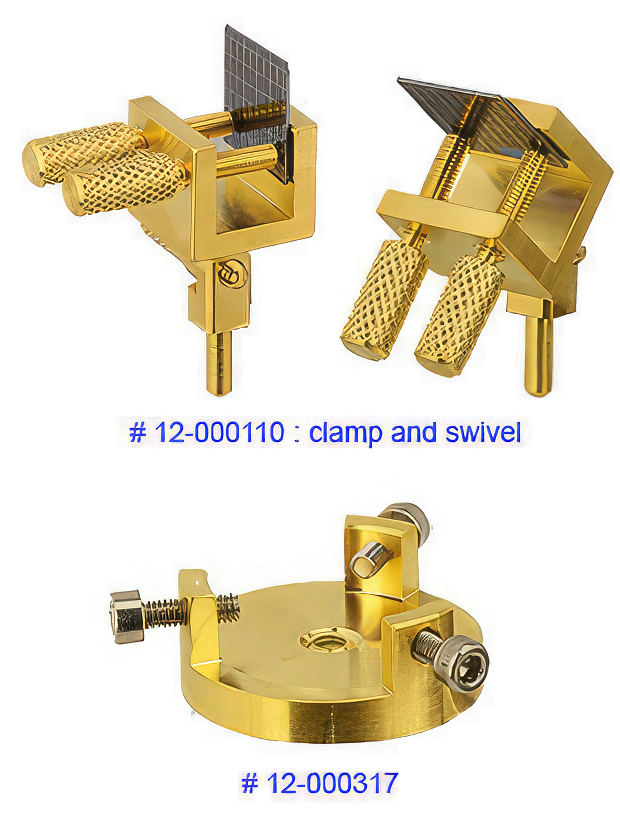 EM-Tec gold series SEM specimen holders and pin stub adapters - Labtech